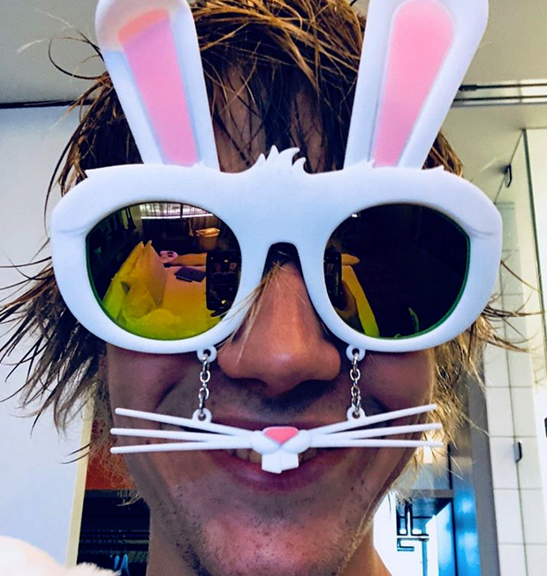 Justin Bieber, Bunny Mask - The Hollywood Gossip