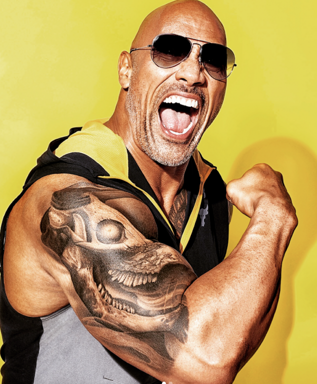 Dwayne Johnson Poses - The Hollywood Gossip