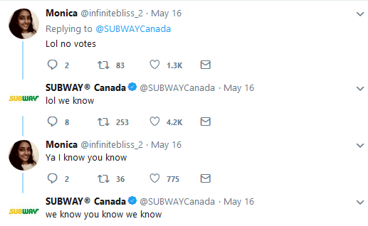 Subway Fail: No One Votes in Saddest Twitter Poll of All Time - The ...
