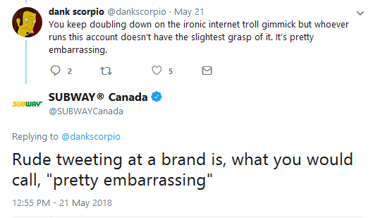 Subway Fail: No One Votes in Saddest Twitter Poll of All Time - The ...