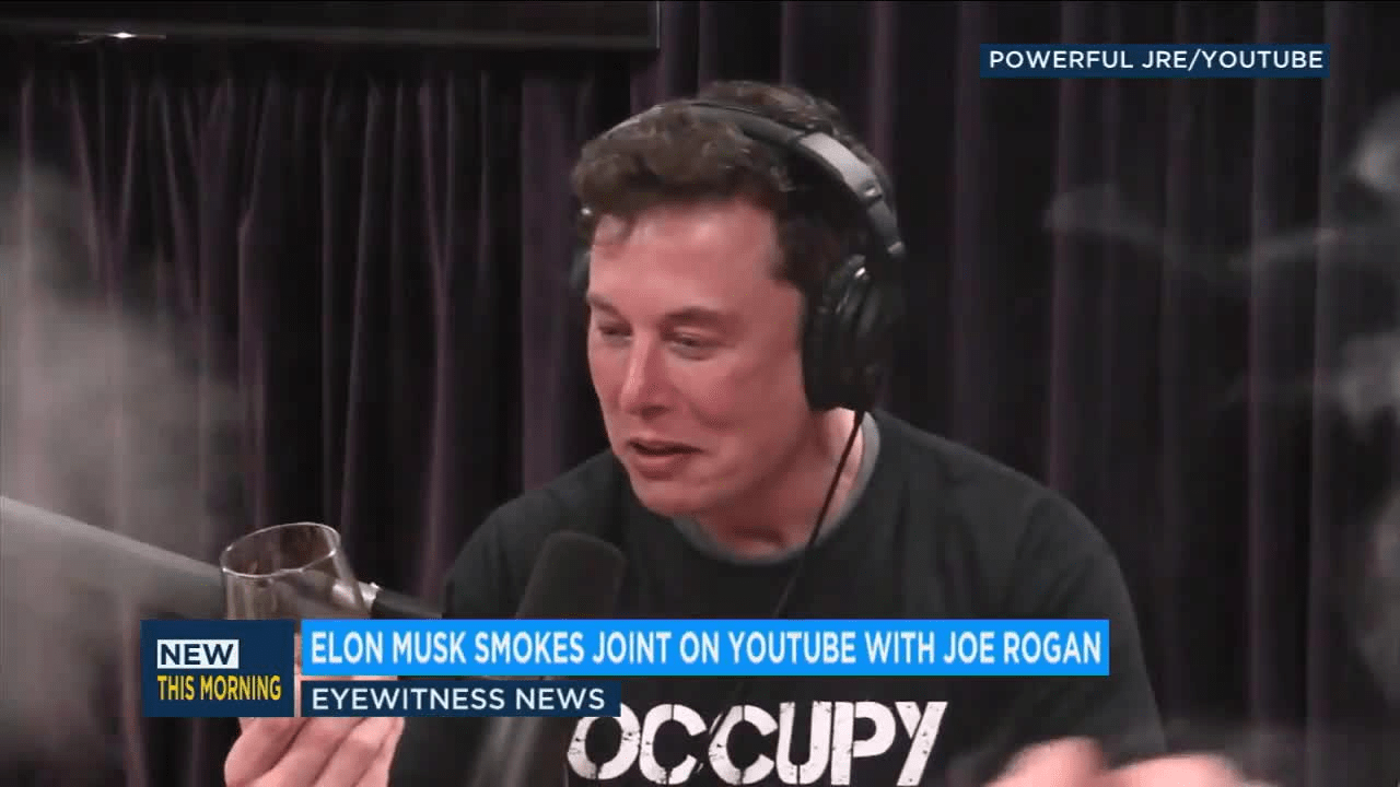 Elon Musk Smokes Weed - The Hollywood Gossip