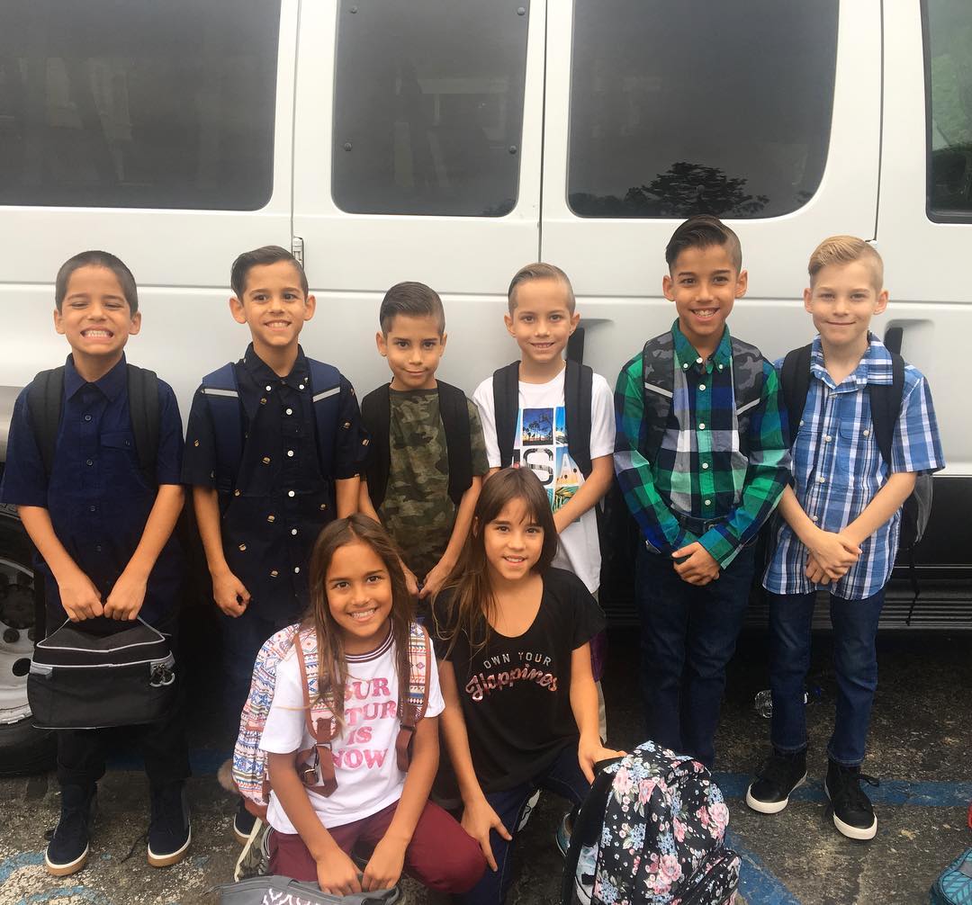 Natalie Suleman Sends Her Octuplets Back to School - The Hollywood Gossip
