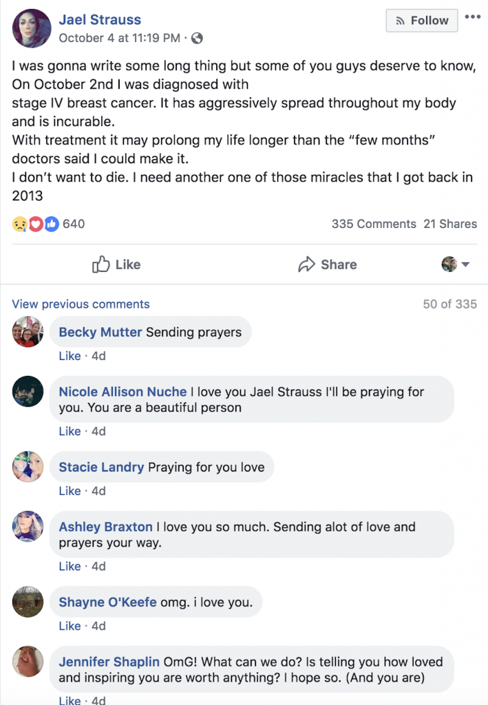 jen on fb - The Hollywood Gossip