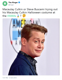 Macaulay Culkin Presents at AMAs, Prompts Tweets of Shock and Joy - The ...