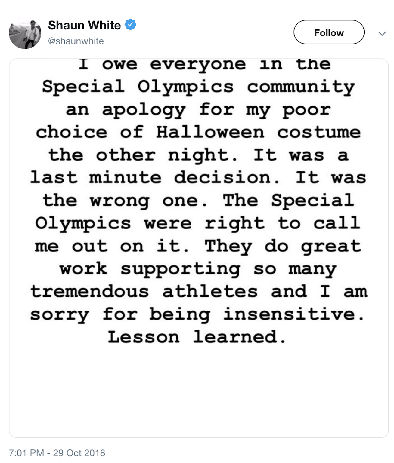 White Apology The Hollywood Gossip 7650