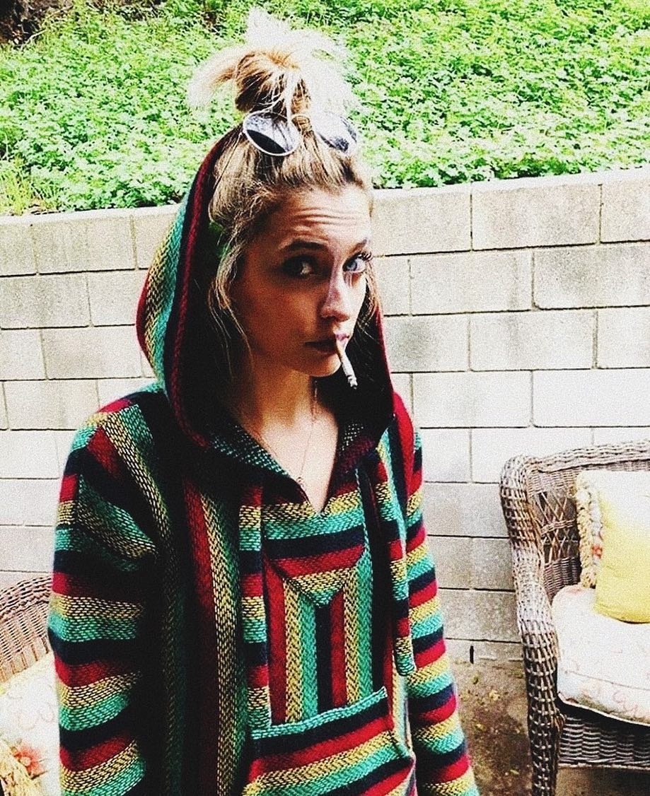 Paris Jackson, Smoking on Instagram - The Hollywood Gossip
