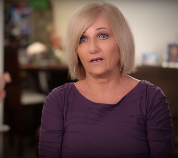 Patti, Mother of Kendra Wilkinson, in Purple - The Hollywood Gossip