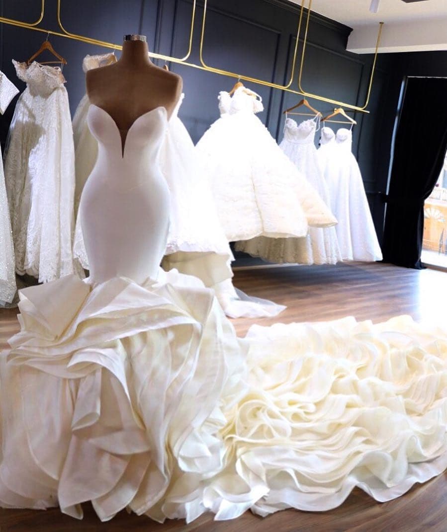 Wedding Dress Generic Image From Instagram 02 - The Hollywood Gossip