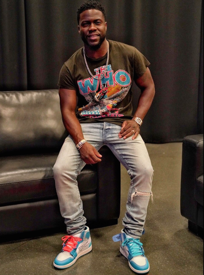 Kevin Hart on Couch - The Hollywood Gossip