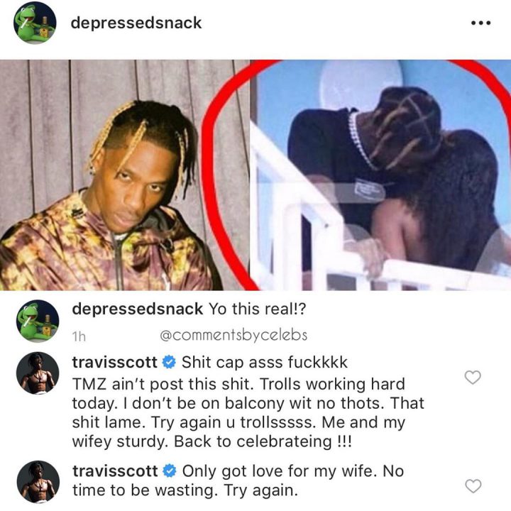 Kylie Jenner Slams Prankster Who Staged Travis Scott Cheating Pics ...