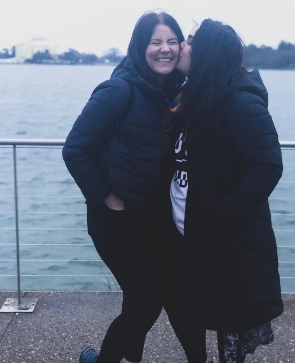 Mariah Brown Kissed by Audrey Kriss - The Hollywood Gossip