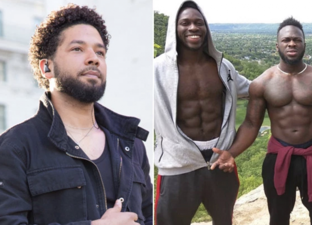 Abimbola and Olabinjo Osundairo and smollett - The Hollywood Gossip
