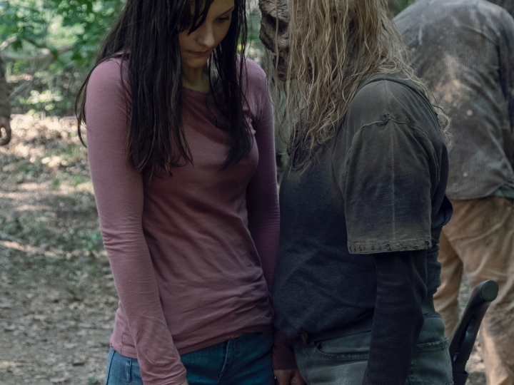 Alpha and Lydia - The Walking Dead - The Hollywood Gossip