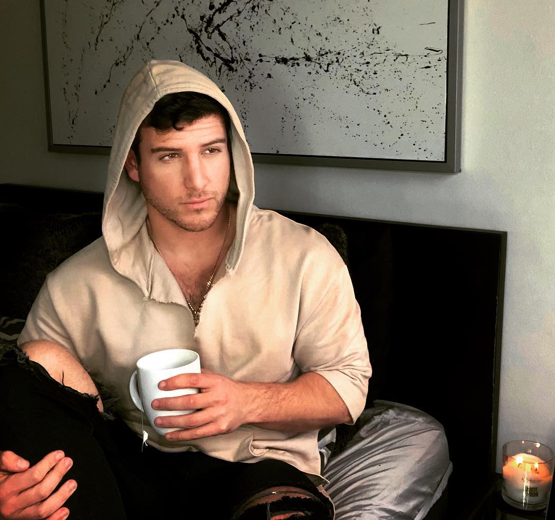 Mike Mulderrig in a Hoodie - The Hollywood Gossip