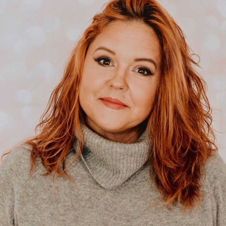 Rebecca Parrott Smiles in a Turtleneck - The Hollywood Gossip