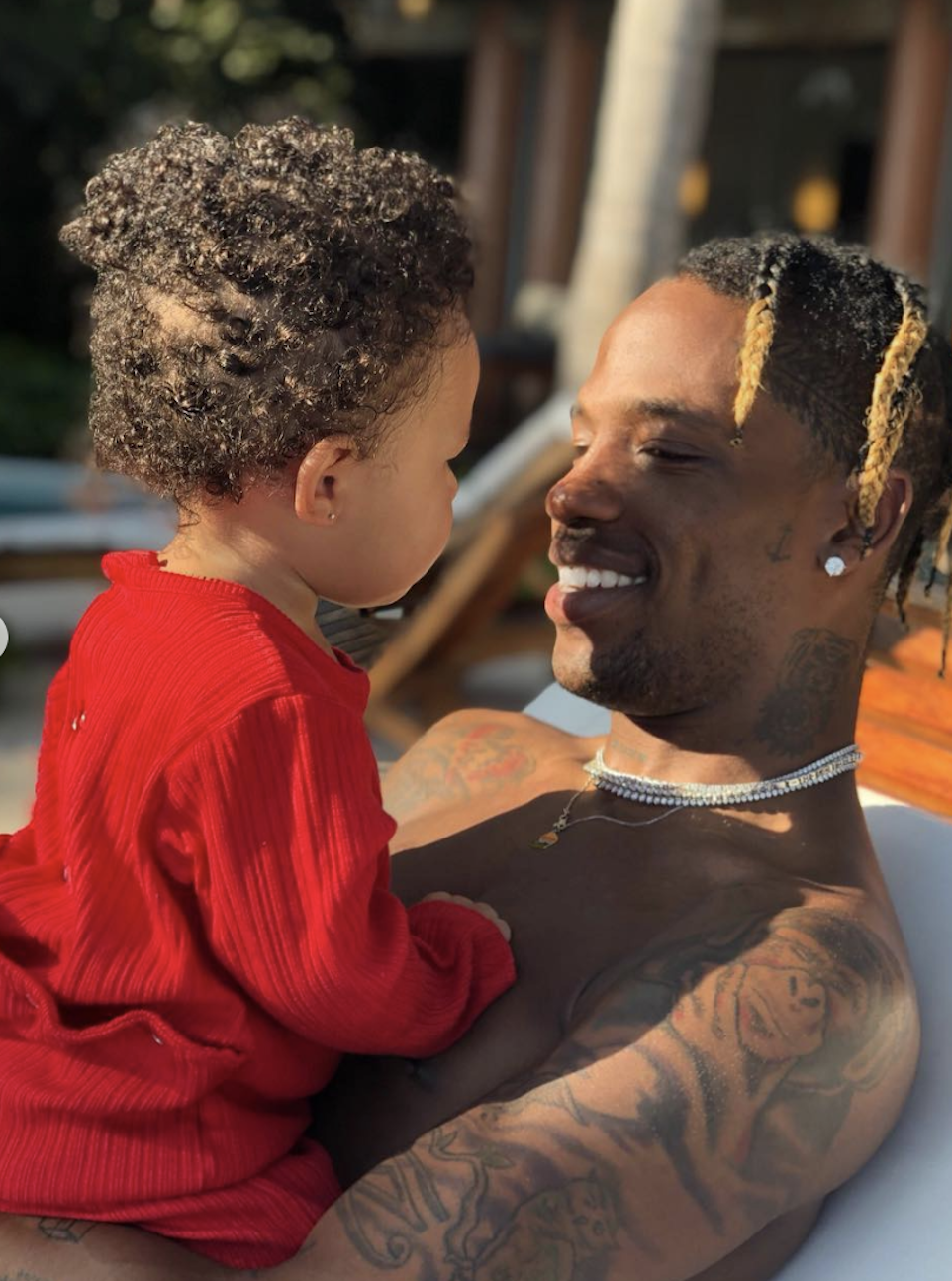 Travis Scott as a Father - The Hollywood Gossip
