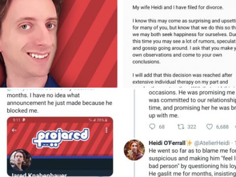ProJared: YouTuber Accused of Cheating, Gaslighting, Swapping Nudes ...