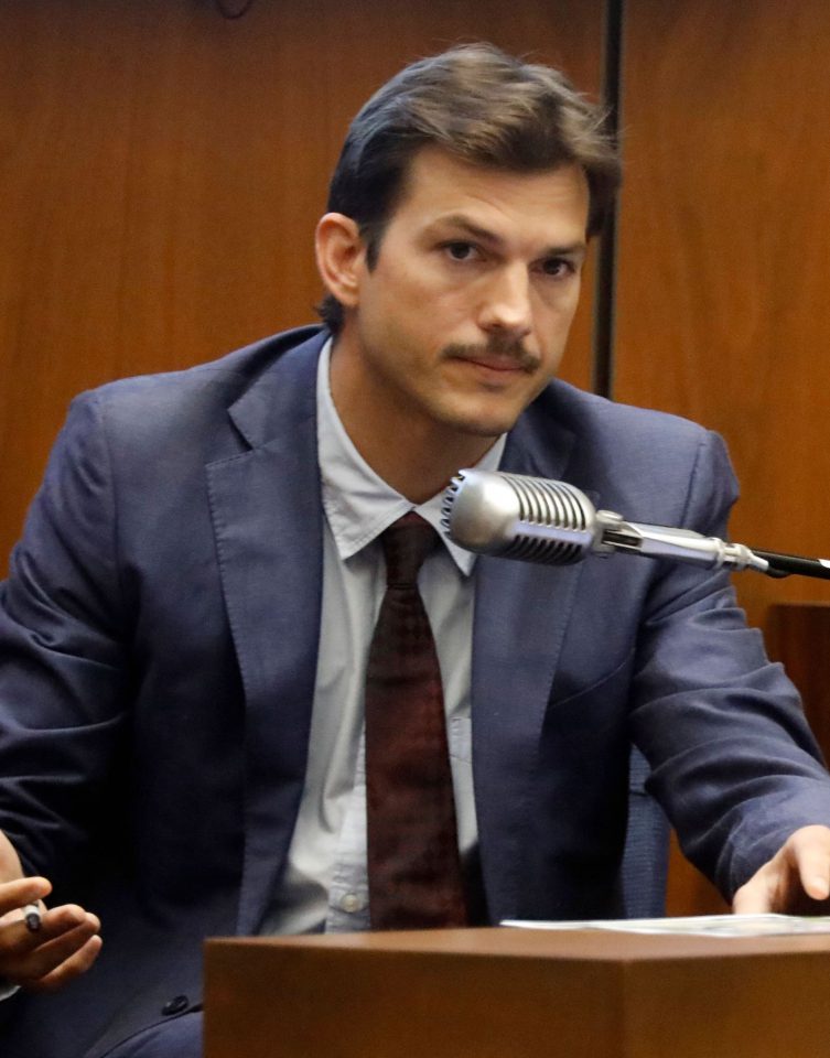 Ashton Kutcher Testifies in Serial Killer Case, Says He Was "Freaking ...