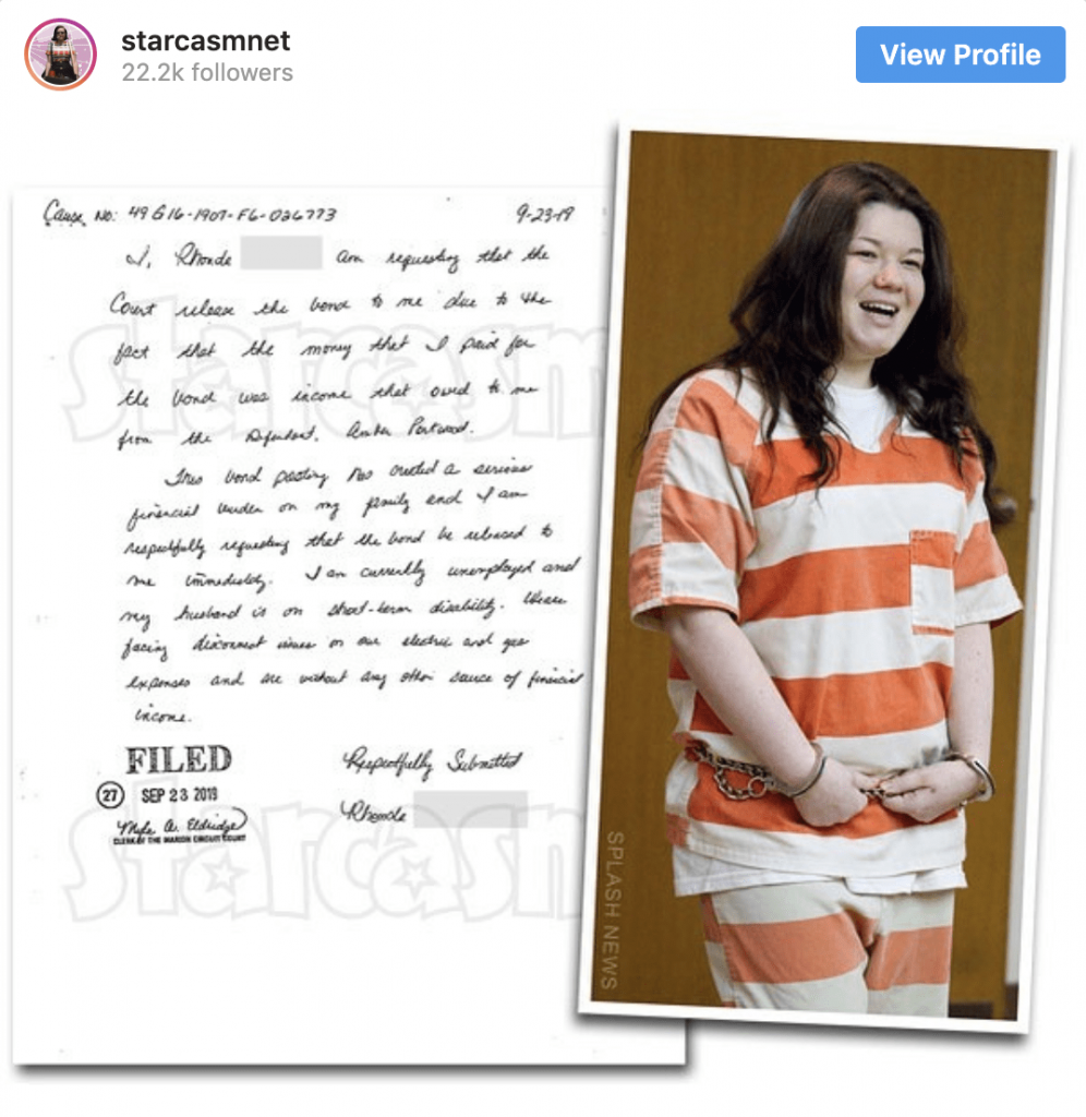 Amber Portwood: Refusing to Repay the Woman Who Bailed Her Out of Jail ...