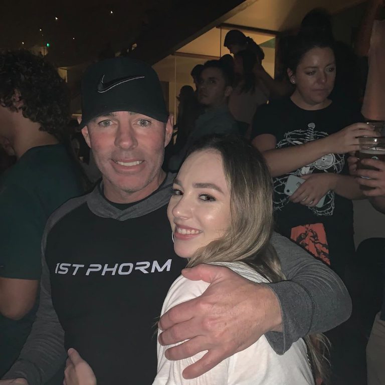 Jim Edmonds and Daughter Hayley Edmonds - The Hollywood Gossip