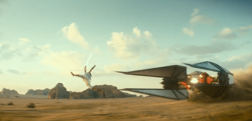 Star Wars Episode IX teaser trailer stills: Rey flips - The Hollywood ...