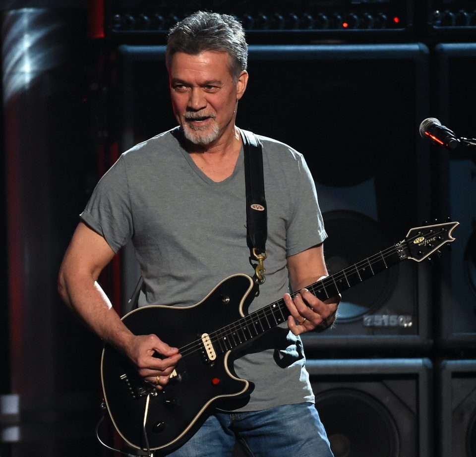 Eddie Van Halen on Stage - The Hollywood Gossip