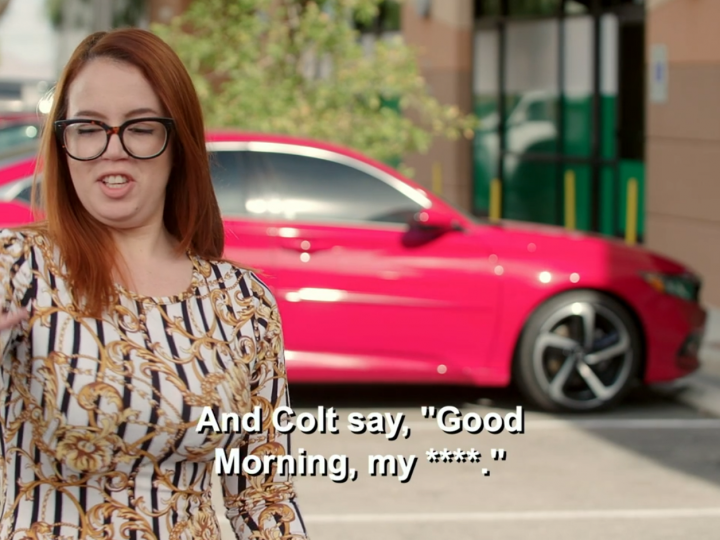 Jess Caroline - and Colt say "good morning, my ****" - The Hollywood Gossip