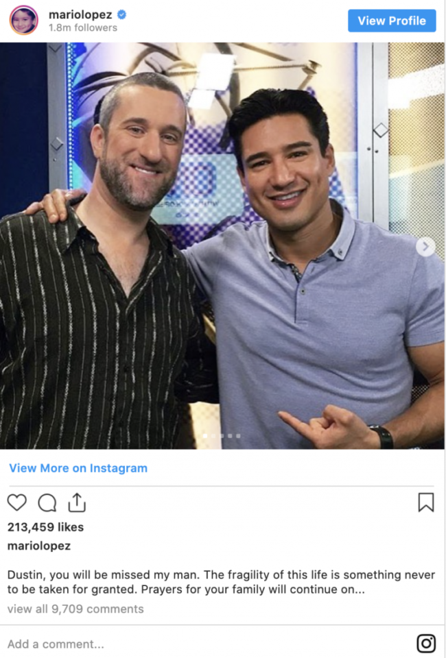Dustin Diamond Dead at 44: Saved by the Bell Cast Mourns Late Co-Star ...