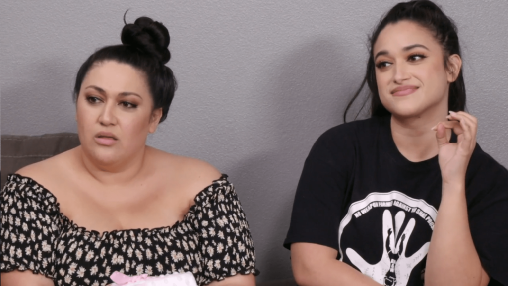 Kalani Faagata listens in shock while Kolini looks on - The Hollywood ...