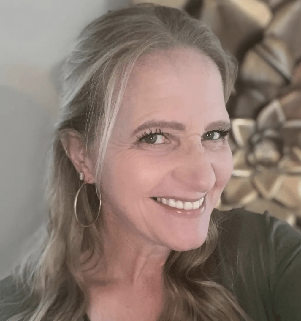 Christine Brown with a Big Smile - The Hollywood Gossip