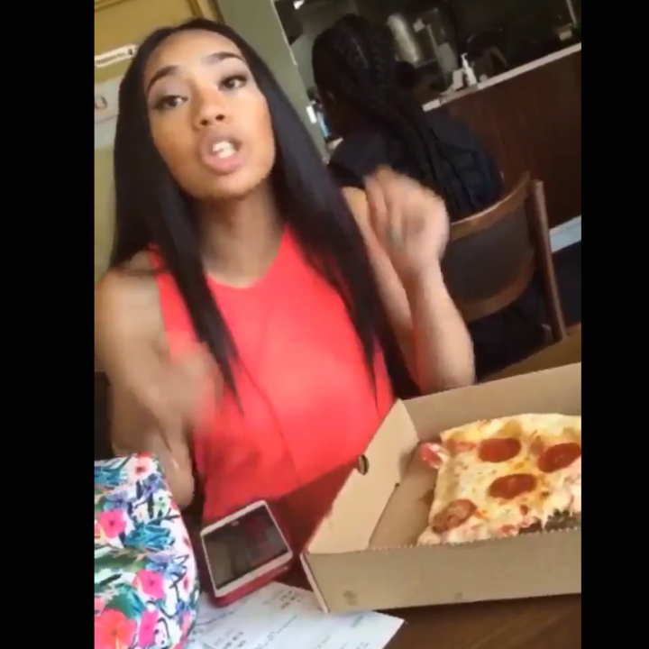 Boyfriend Dares to Eat Girlfriend's Pizza, Barely Lives to Tell About ...