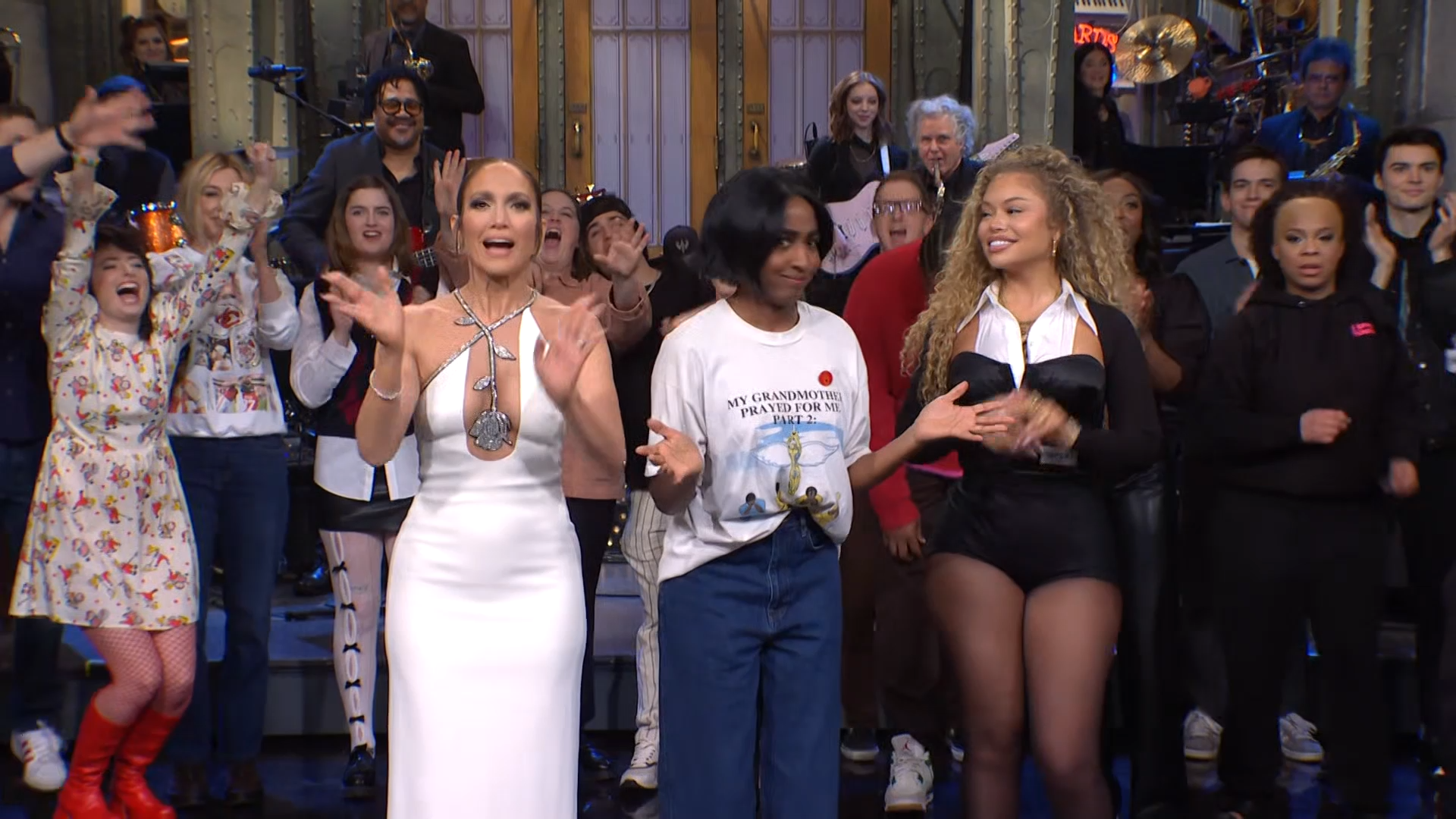 JLO Sends Secret Message to Ben Affleck on SNL!