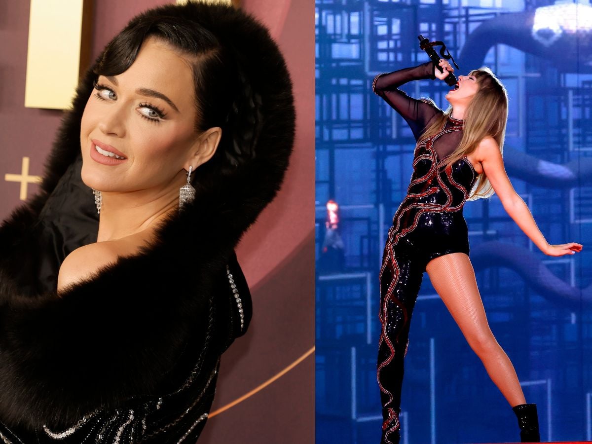 Katy Perry Dances To 'Bad Blood' With At Taylor Swift's Show