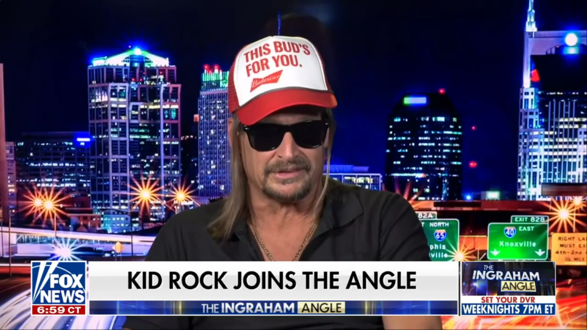 Kid Rock Wears Budweiser Cap After Bud Light Rage Campaign