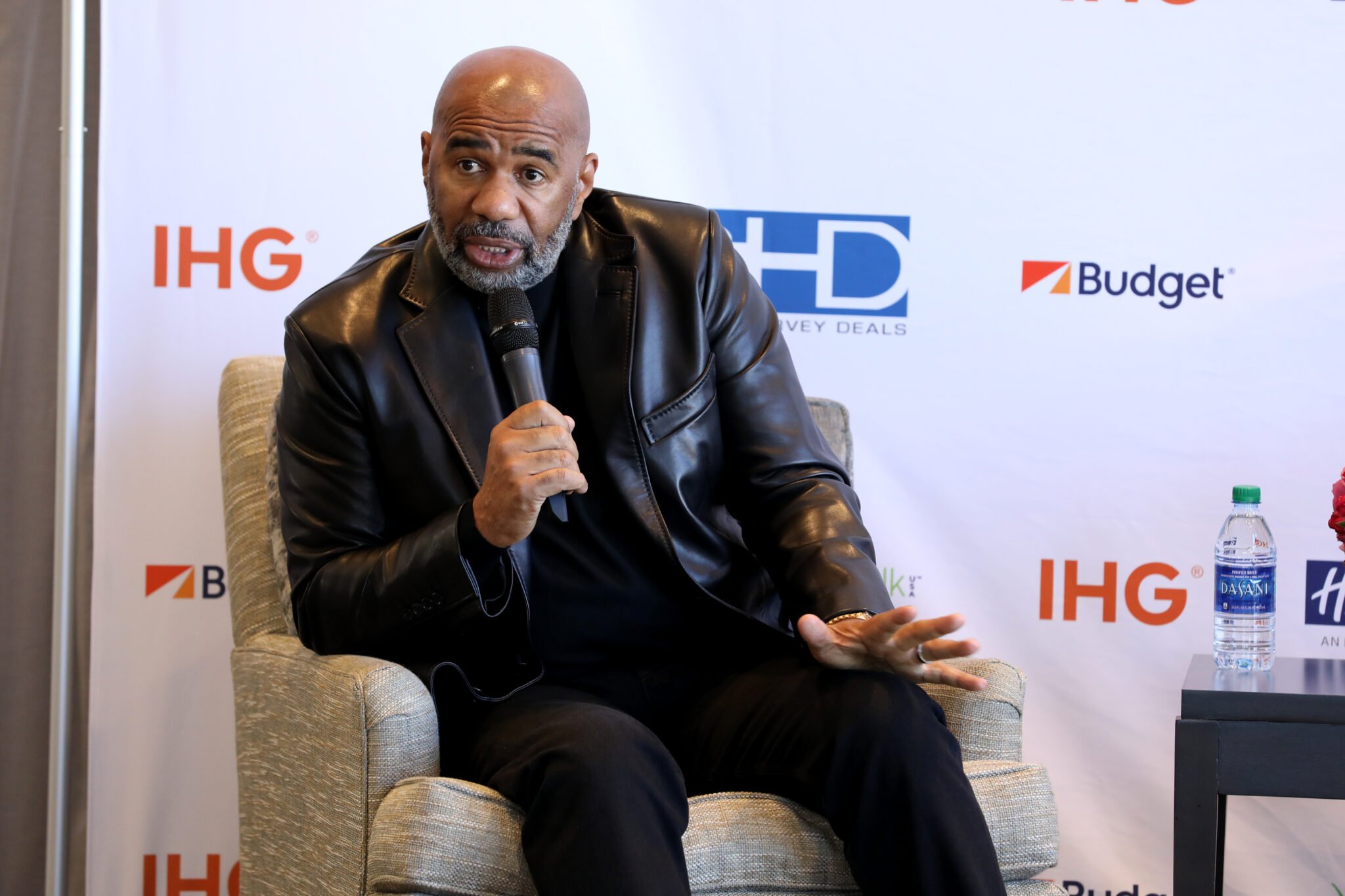 Steve Harvey's Republican Status In Question After Kamala Interview
