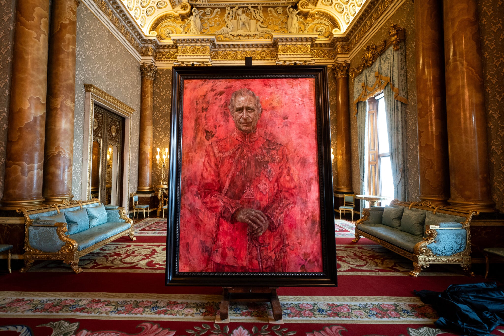 King Charles' First Official Portrait Receives Harsh Criticism
