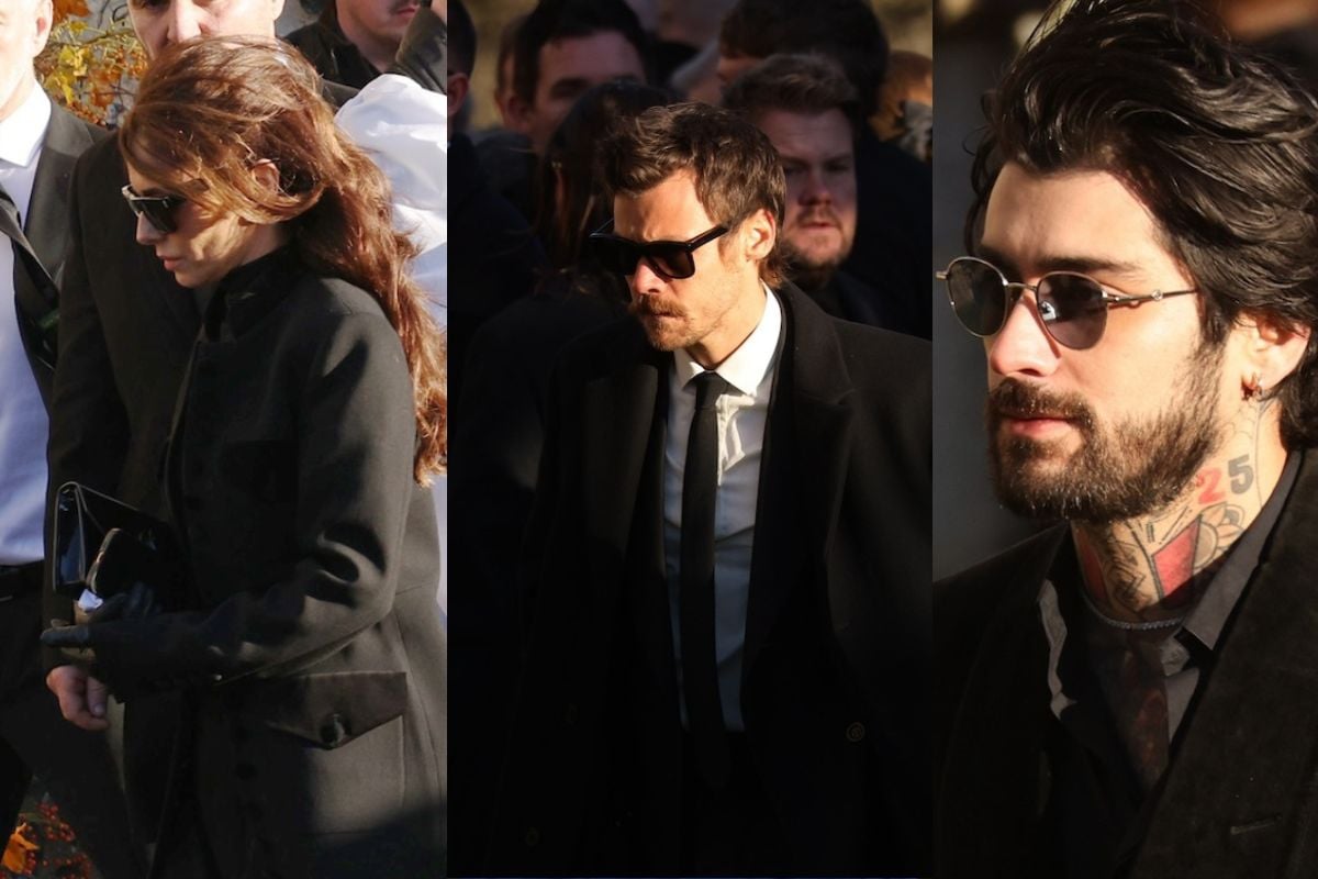 Harry Styles In Tears, Zayn's 1D Reunion, & More Photos From Liam Payne ...