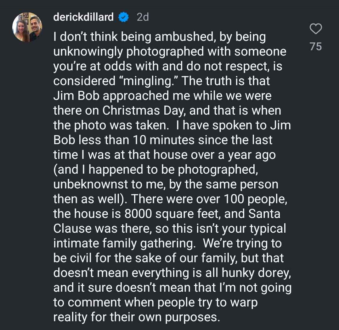 Derick Dillard Blasts Jim Bob Duggar: He Ambushed Jill!