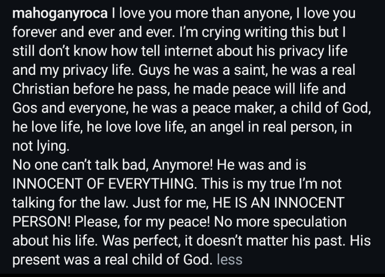 Mahogany Roca Shares Tribute to Ben Rathbun After Shocking Death of ’90 ...