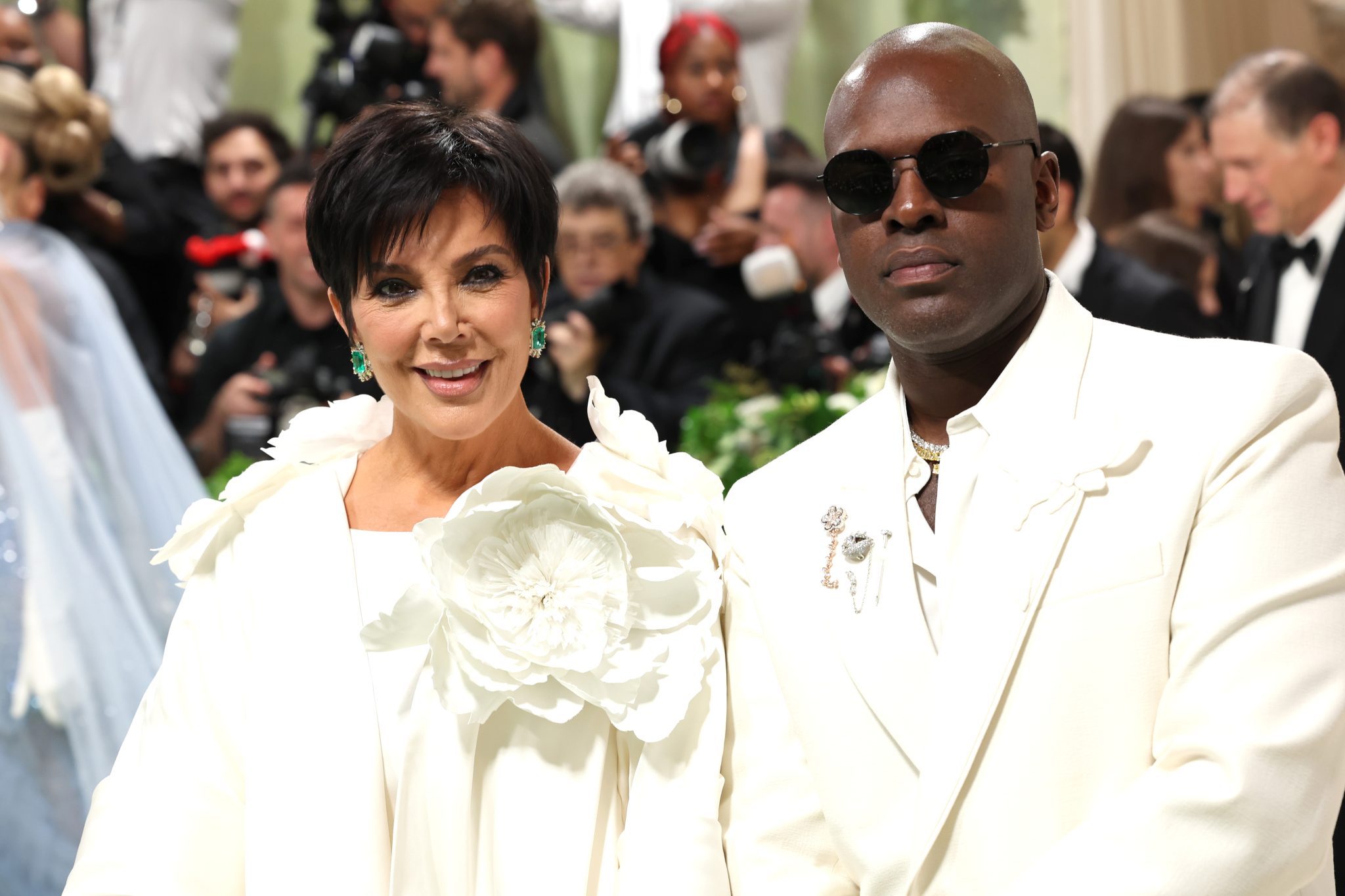 Kris Jenner & Corey Gamble Apparent Fight Caught on Video