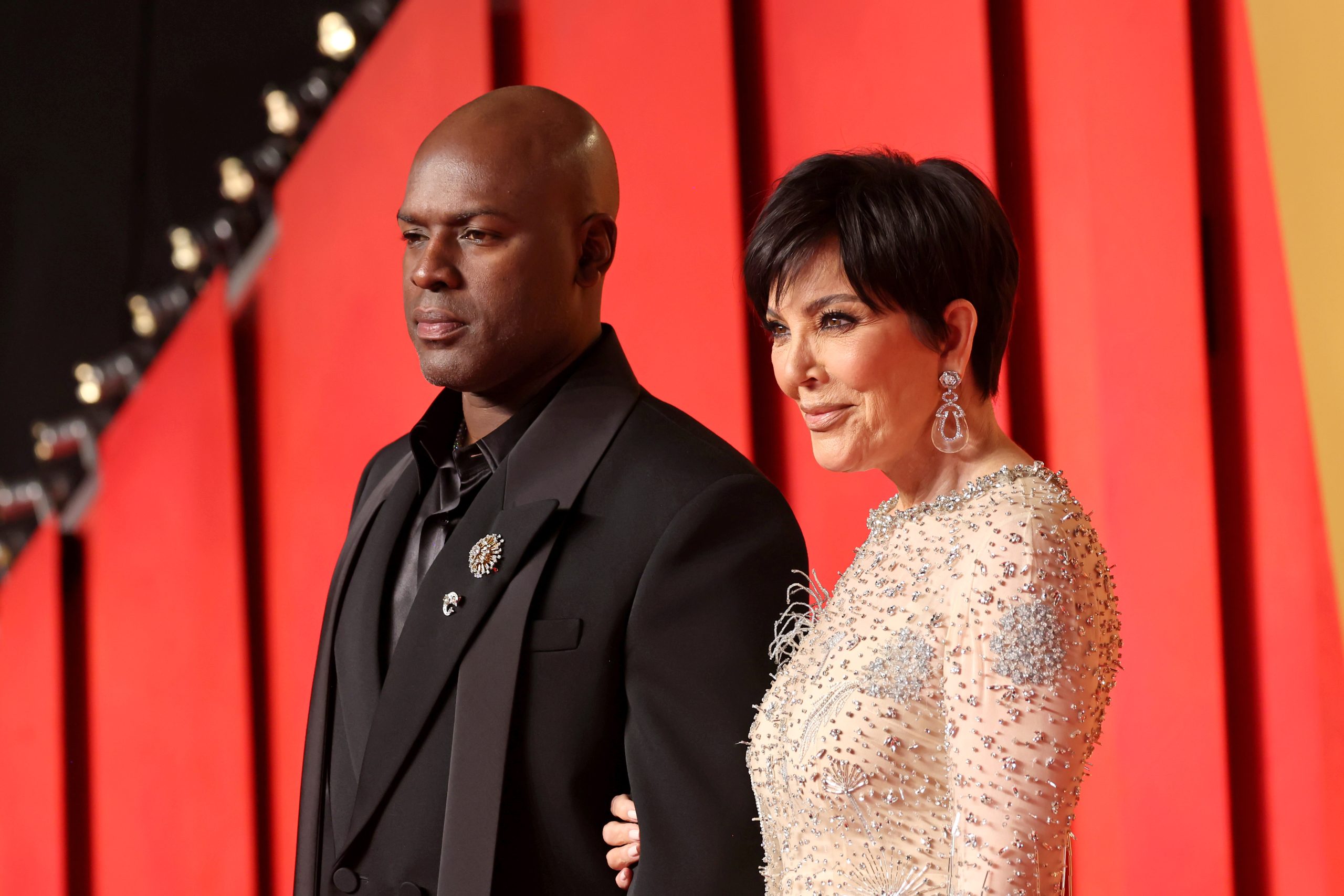 Kris Jenner & Corey Gamble Apparent Fight Caught on Video