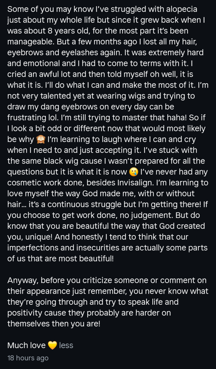 Moriah Plath Reveals Total Hair Loss Due to Alopecia