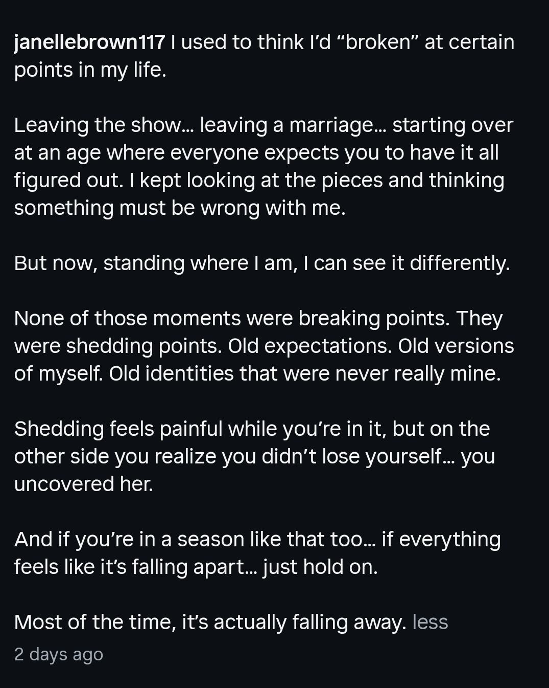 Janelle Brown Discusses Leaving 'Sister Wives' in Emotional Post